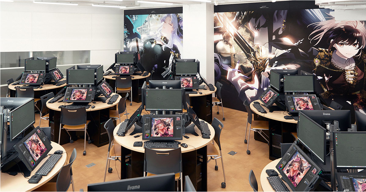 日本デザイナー学院、ワコムの液晶ペンタブレット「Wacom Cintiq Pro 22」40台を導入|EdTechZine（エドテックジン）